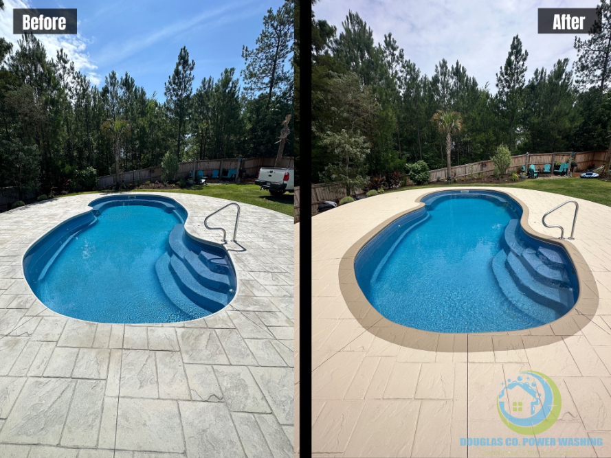 Pool Deck Cleaning in Chapin, SC | Douglas Co Power Washing